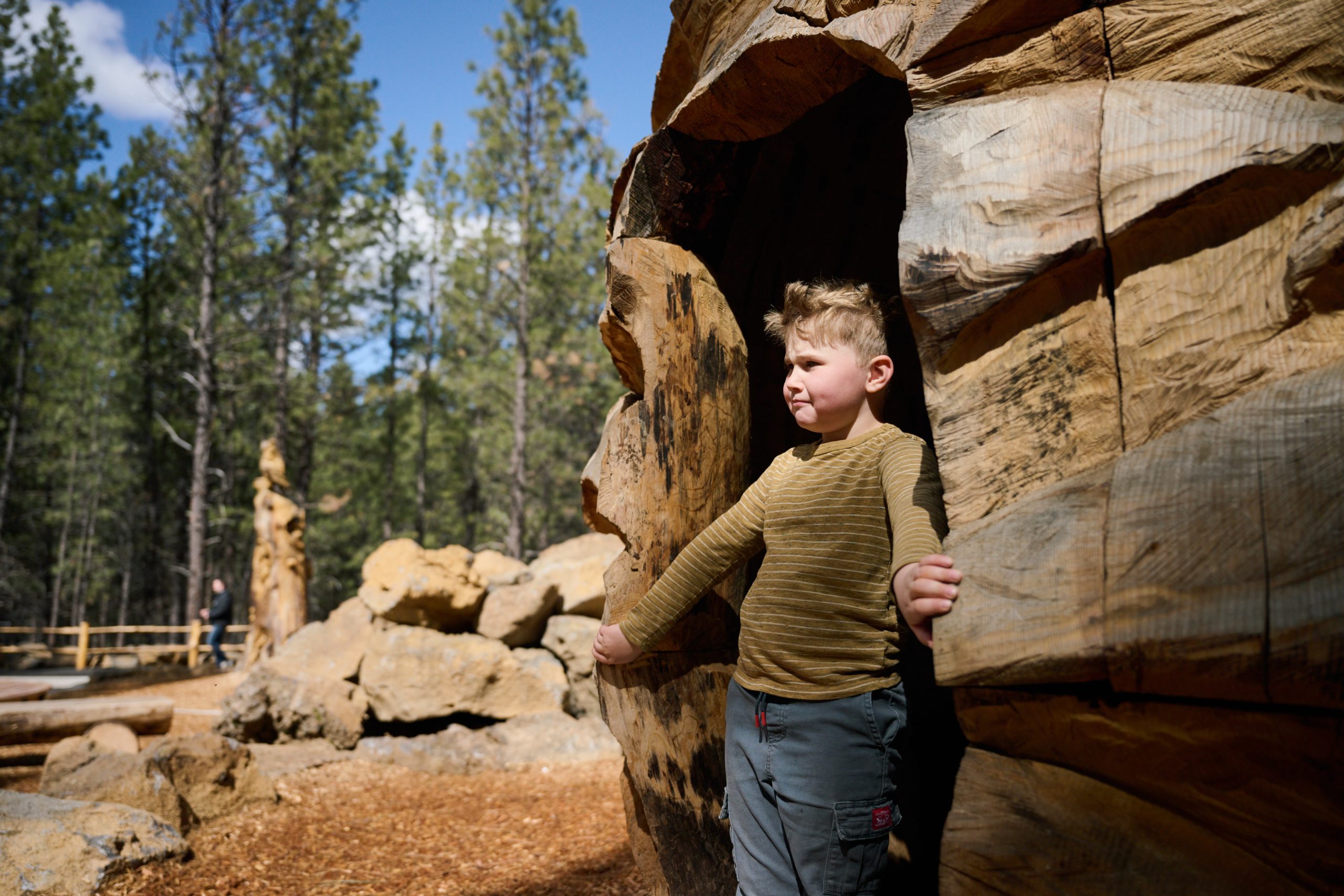 High Desert Museum Ponderosa Playscape. - High Desert Museum