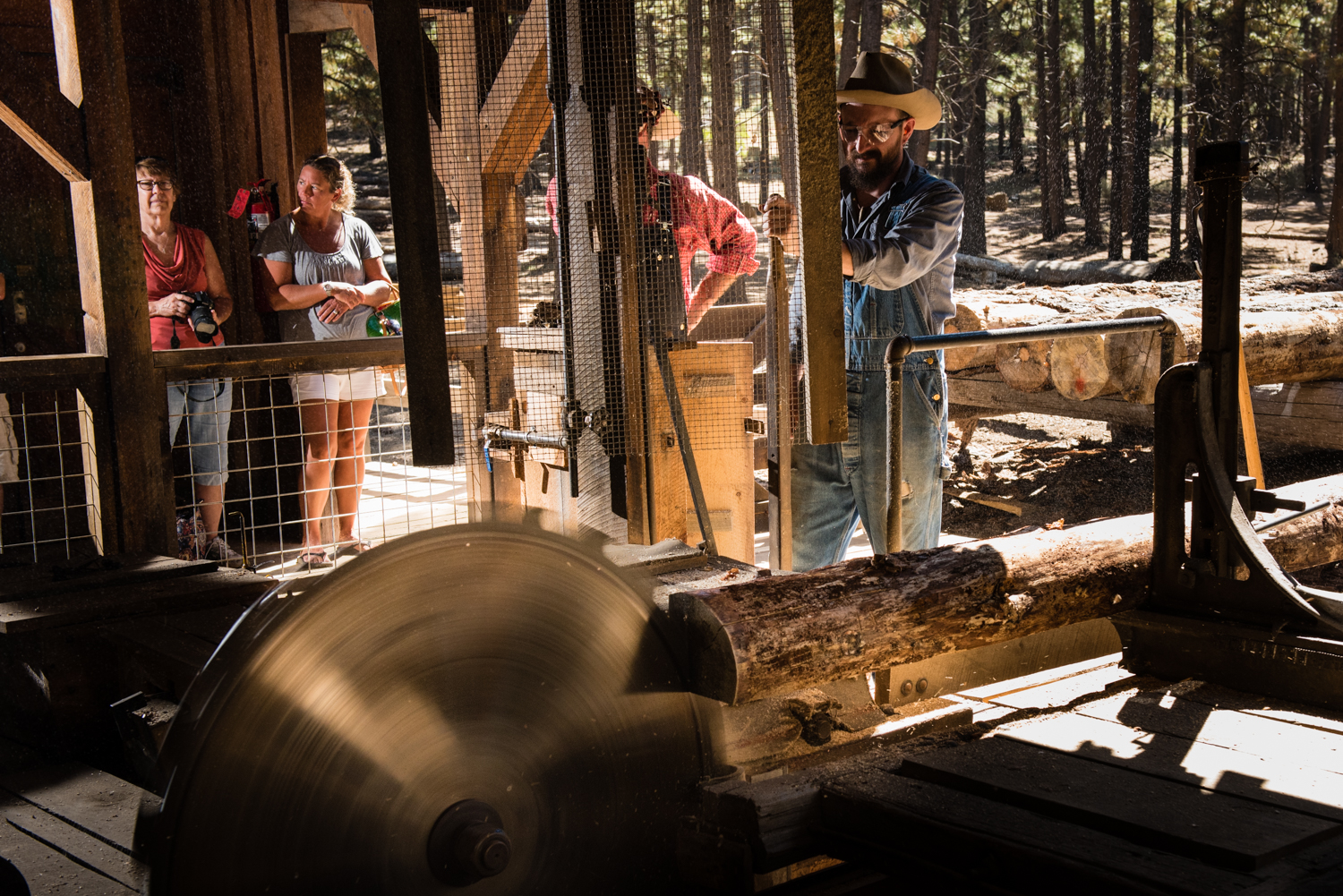 Miller Ranch Sawmill Demonstration - High Desert Museum