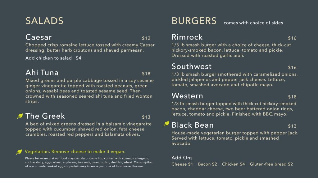 Rimrock Café - High Desert Museum