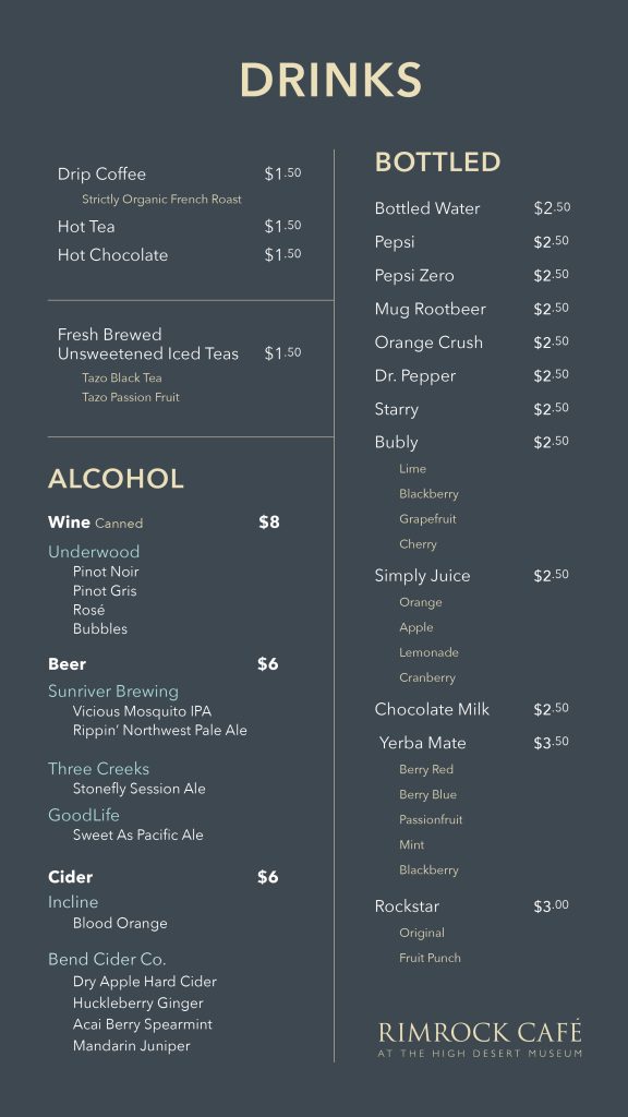 Rimrock Café - High Desert Museum