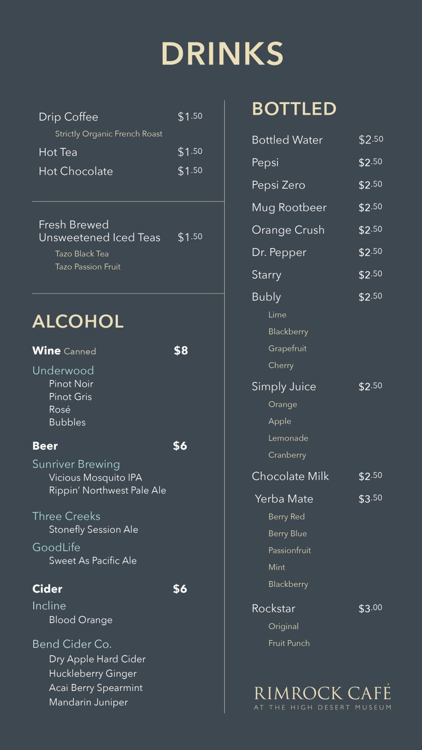 Rimrock Café - High Desert Museum